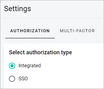 Settings Page